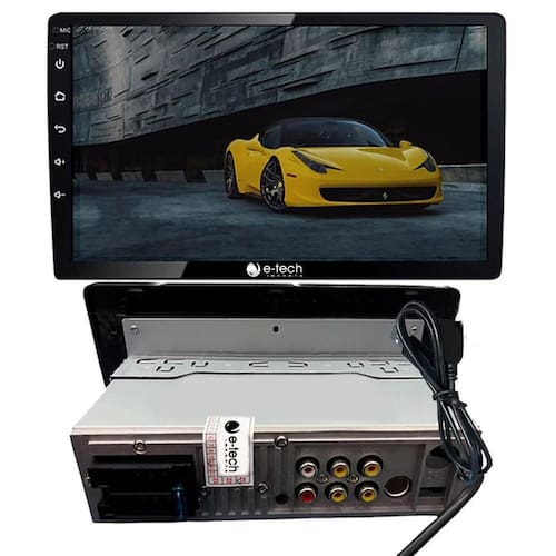 Central Multimídia MP5 1 Din E-Tech 200W | Ponto