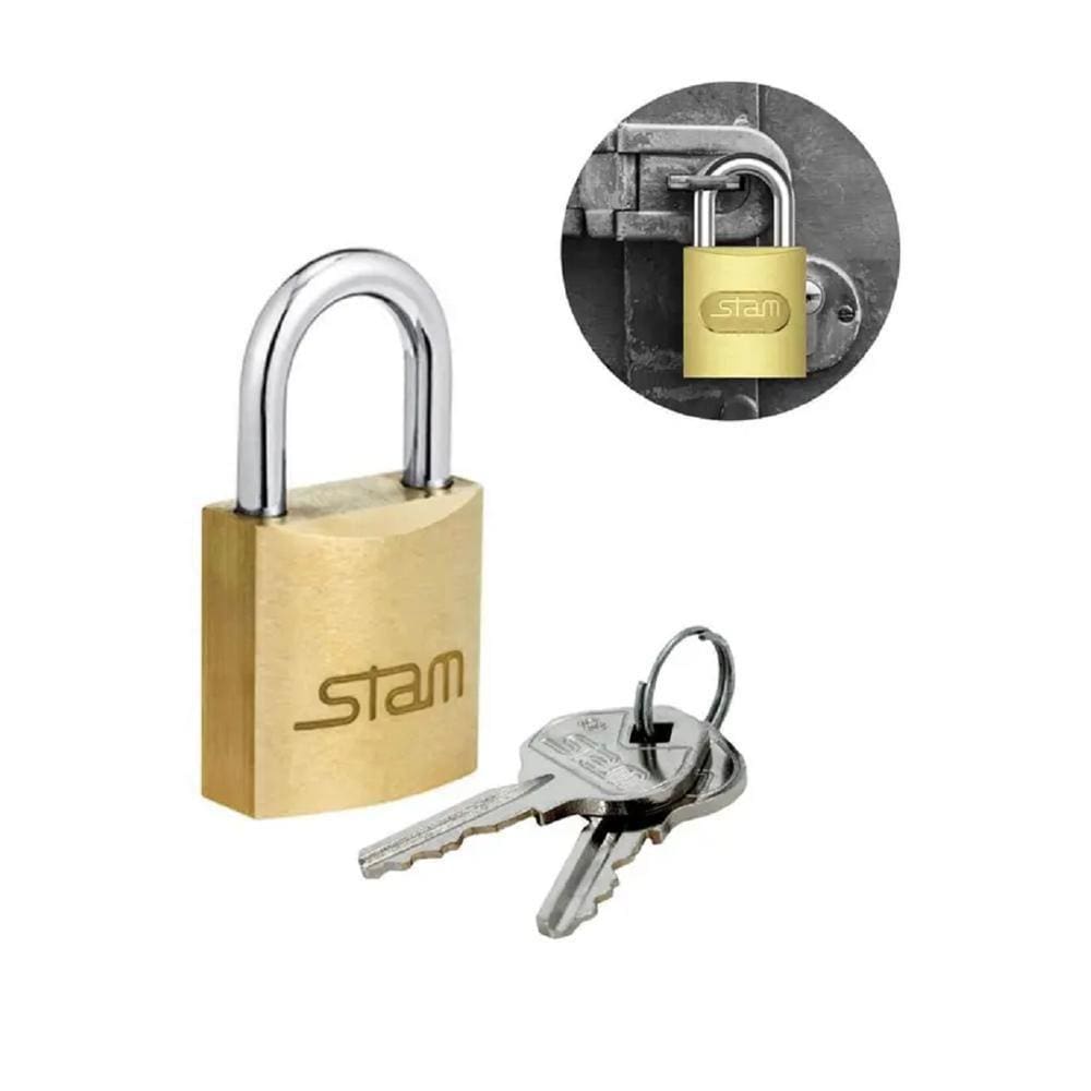 Kit cadeado com chave tetra mesmo segredo | Pontofrio