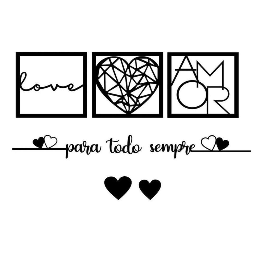 Quadro frase mdf | Pontofrio