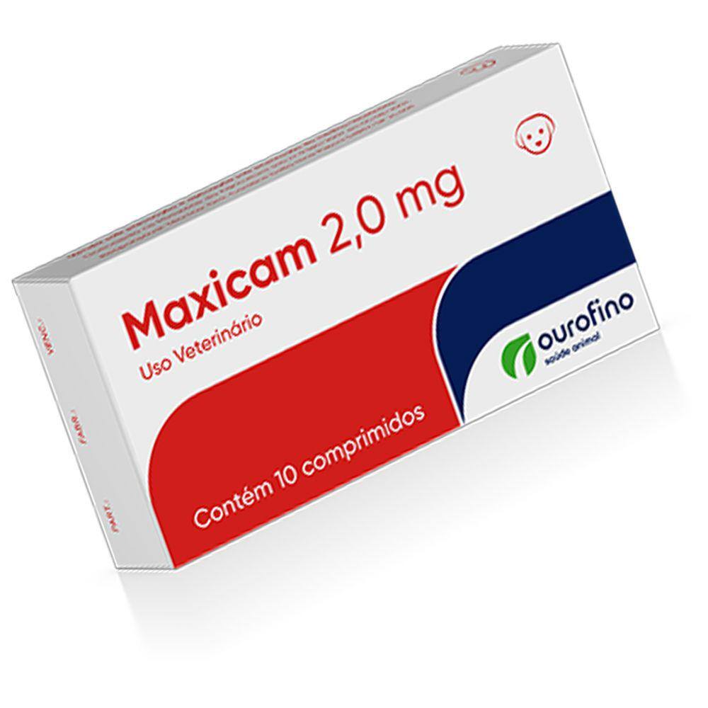 Maxicam anti inflamatorio 10 comprimidos 05mg ourofino | Pontofrio