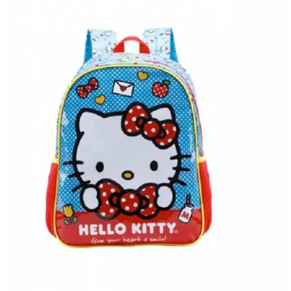 Mochila costas hello kitty sparkling vermelha pcf global | Pontofrio
