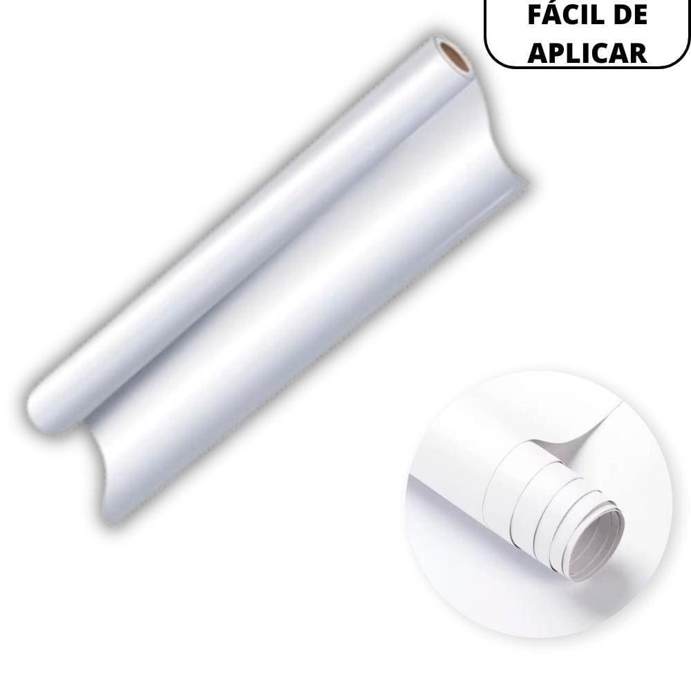 Papel vinil branco rolo | Pontofrio