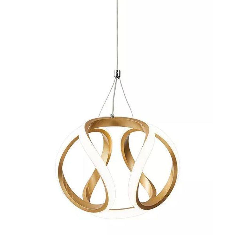 Lustre pendente led 40w design moderno | Pontofrio