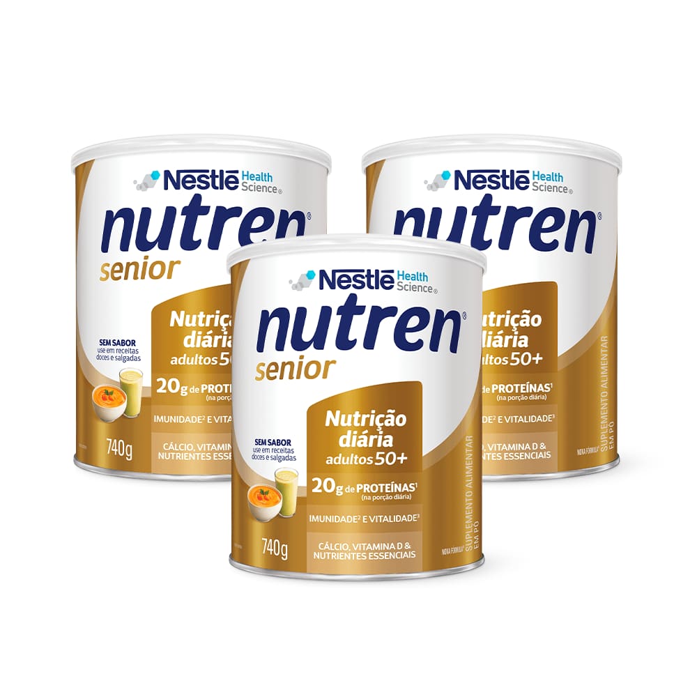 Tabela nutricional nutren senior | Pontofrio