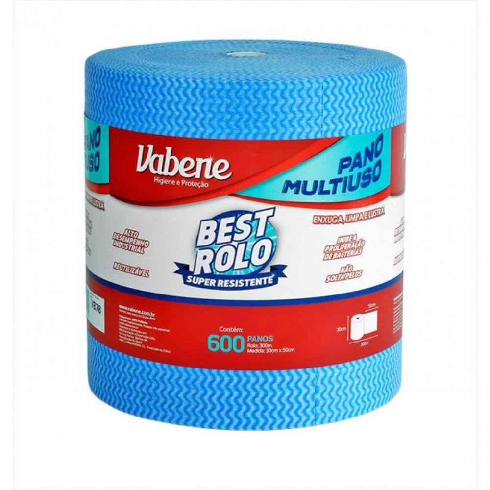 Pano multiuso com 600 28x50 300 metros azul | Pontofrio