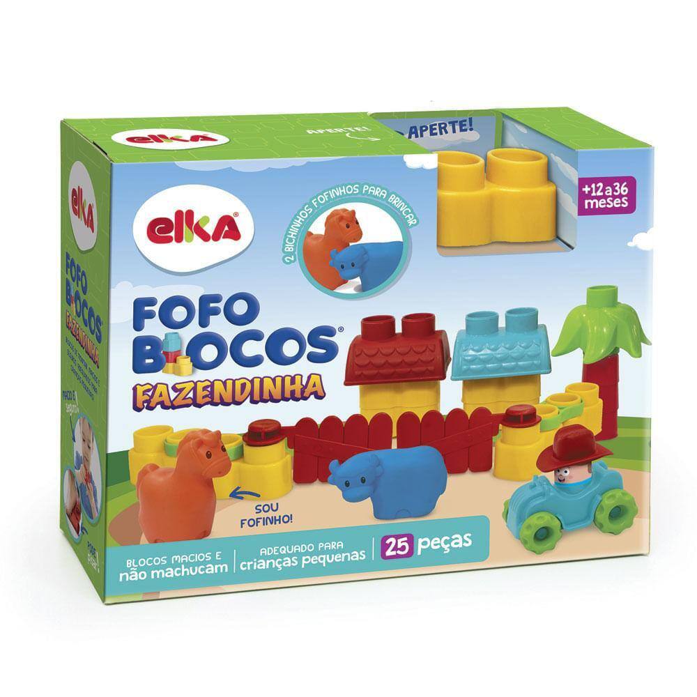 Bloco fofos montar | Pontofrio