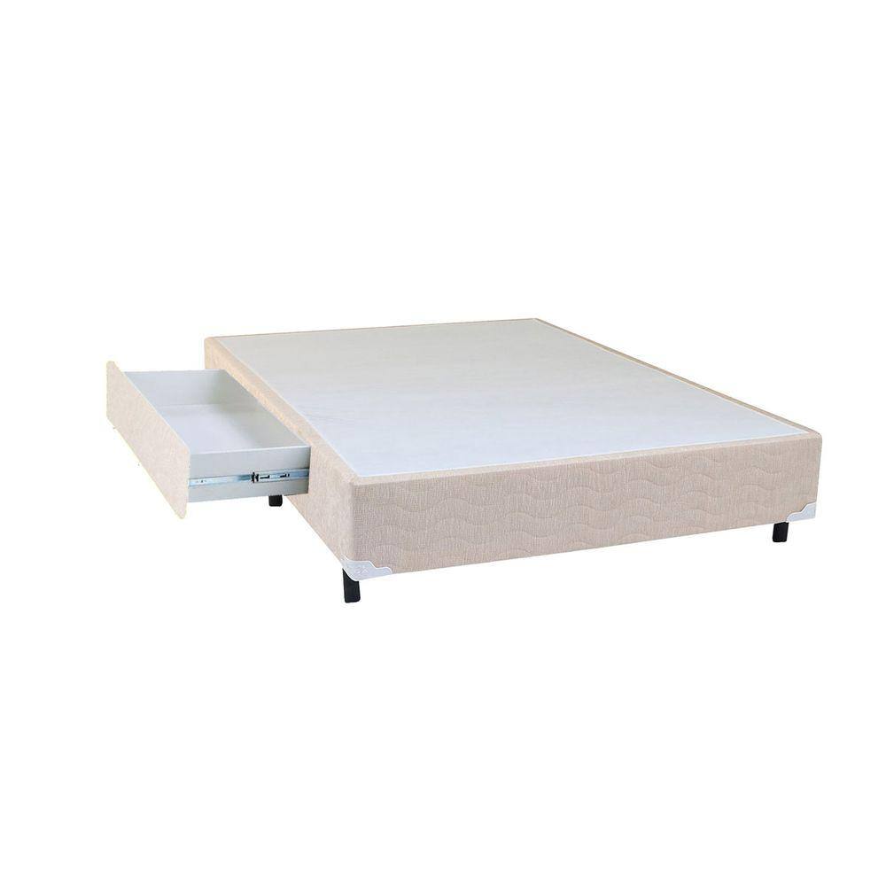 Cama box casal uma gaveta | Pontofrio