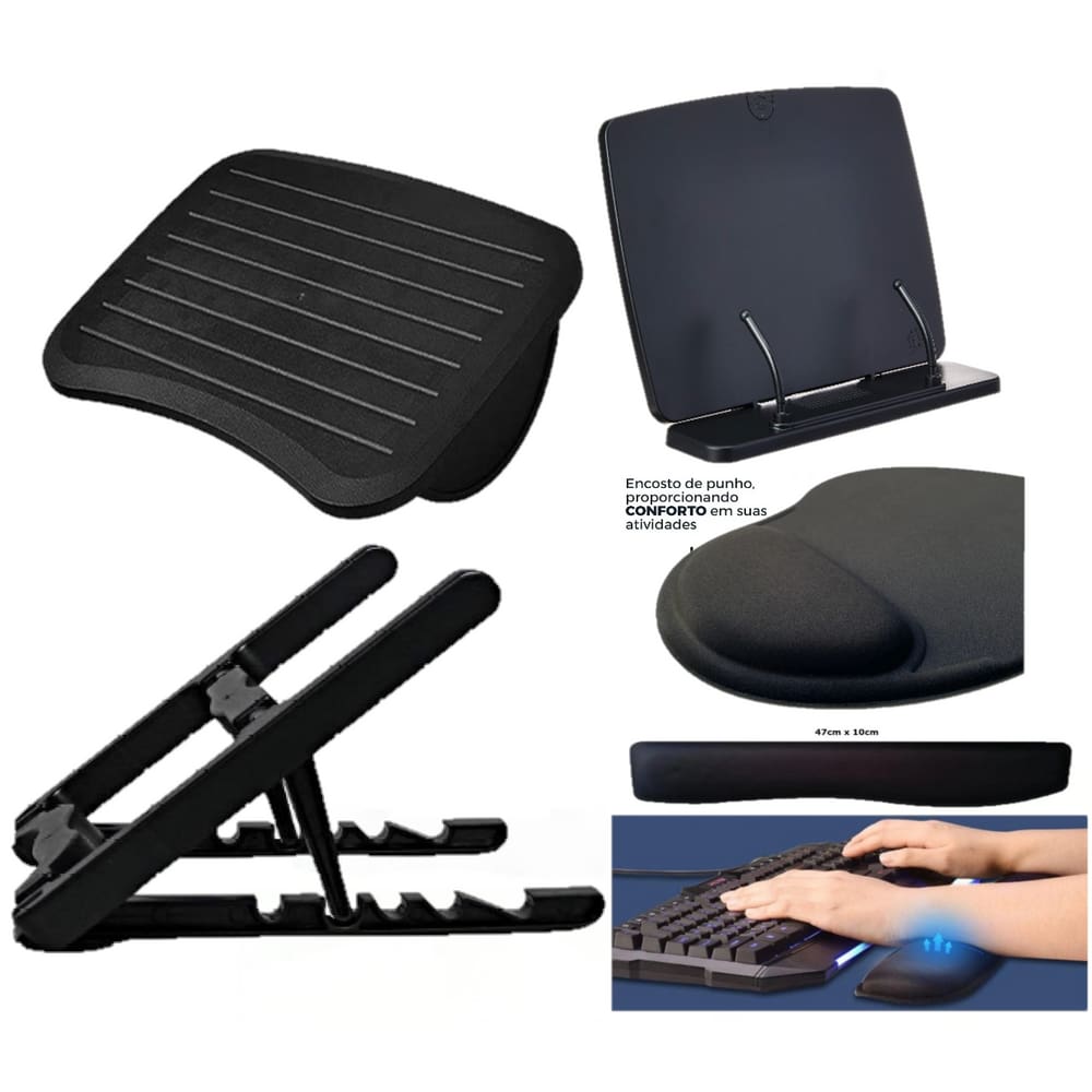 Suporte articulado laptop notebook com cooler e apoio mouse t8 | Pontofrio