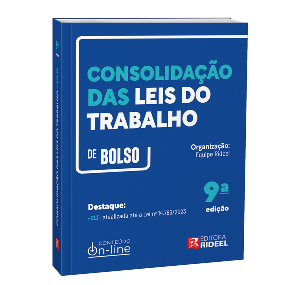 Consolidacao das leis do trabalho clt bolso 7 edicao 2022 | Pontofrio