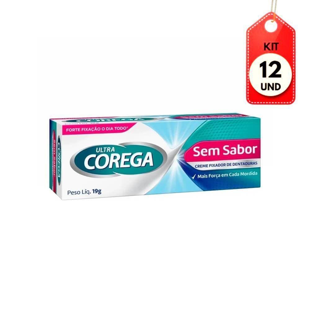 Corega ultra fixador de dentaduras creme 19g kit c 03 glaxo smithkline ...