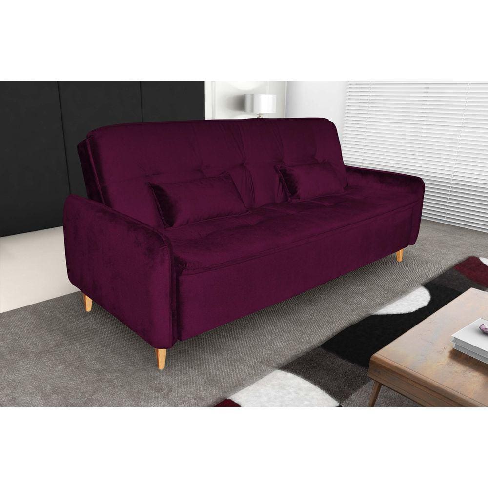 Sofa cama marsala | Pontofrio