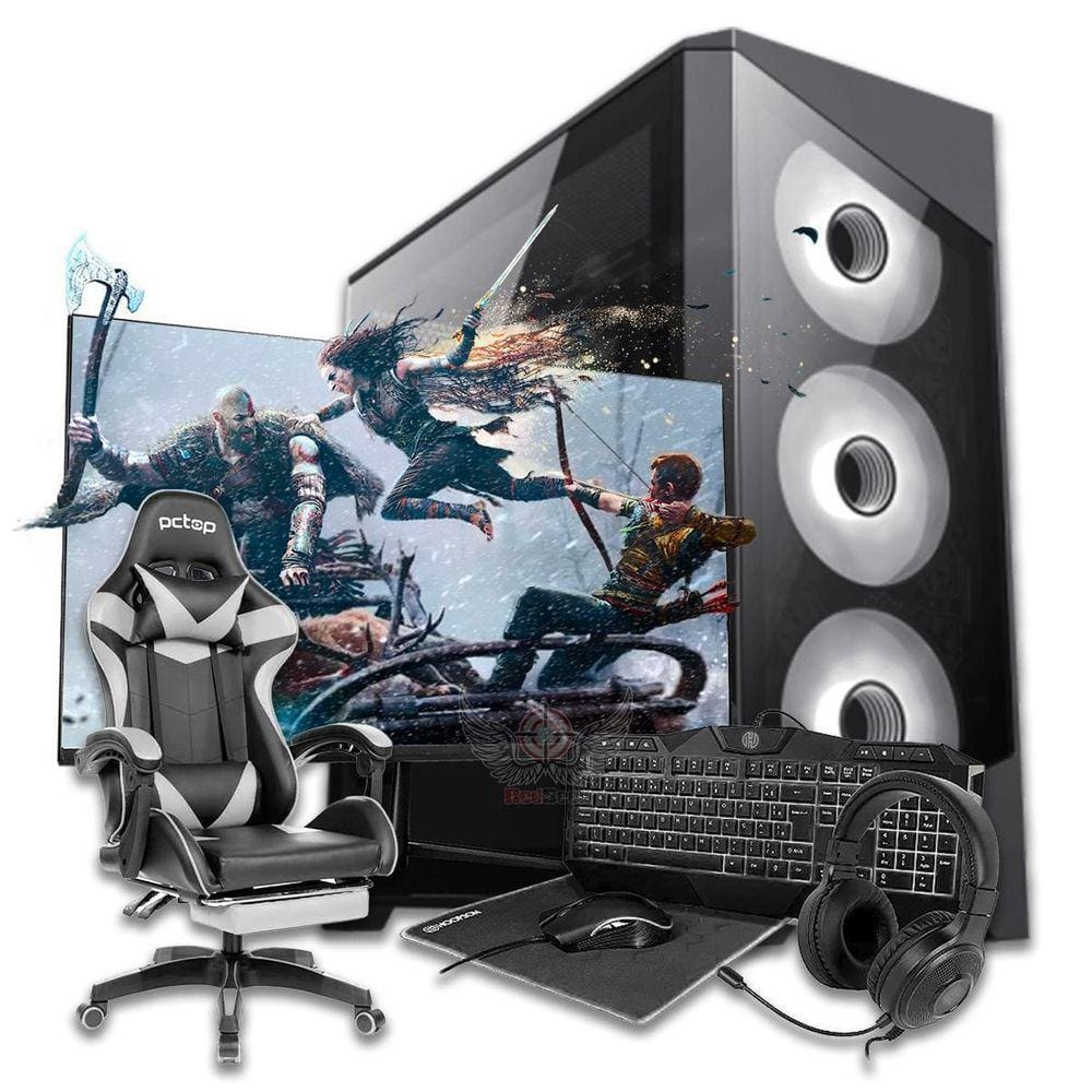 Kit gamer completo cadeira | Pontofrio