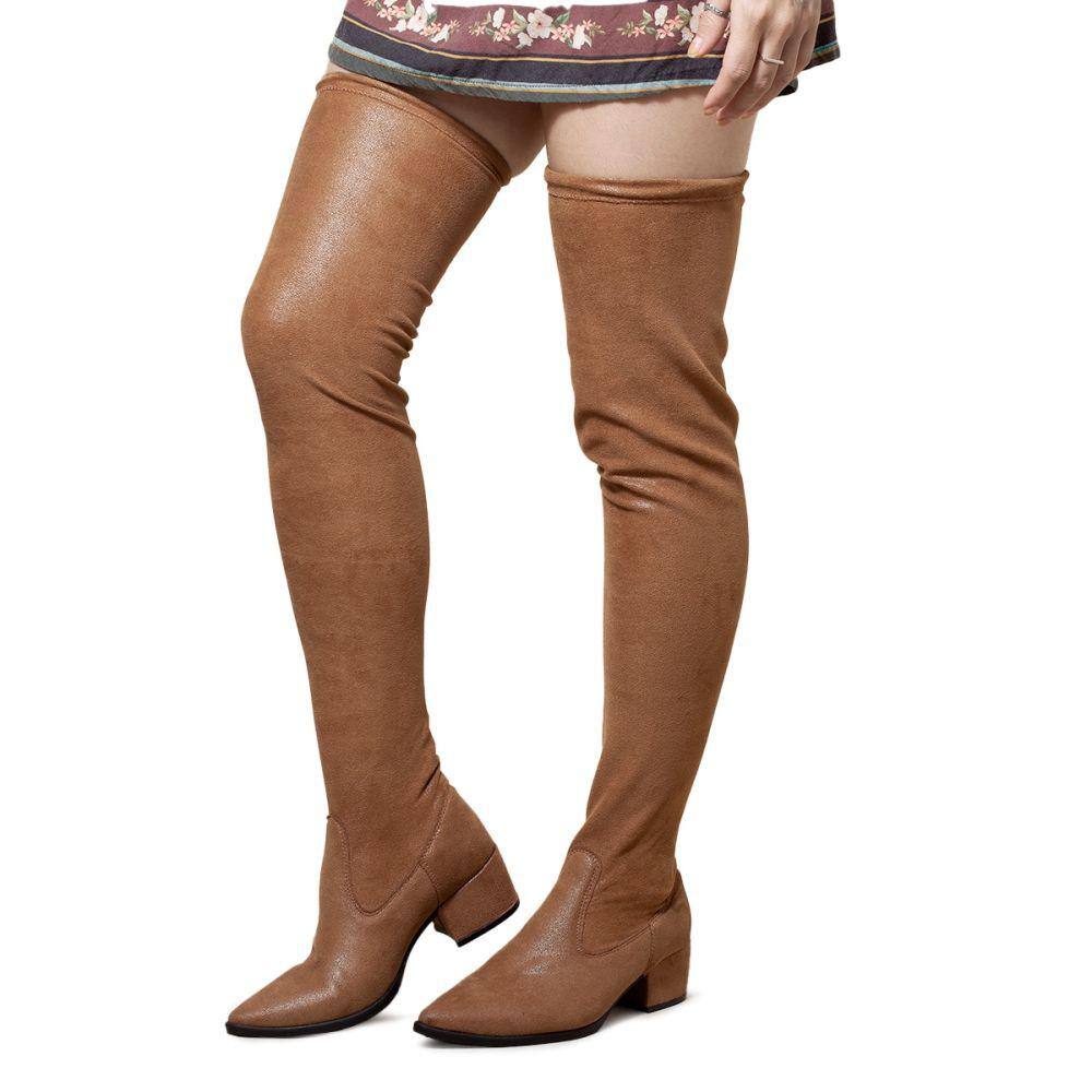 Bota over the knee salto fino | Pontofrio