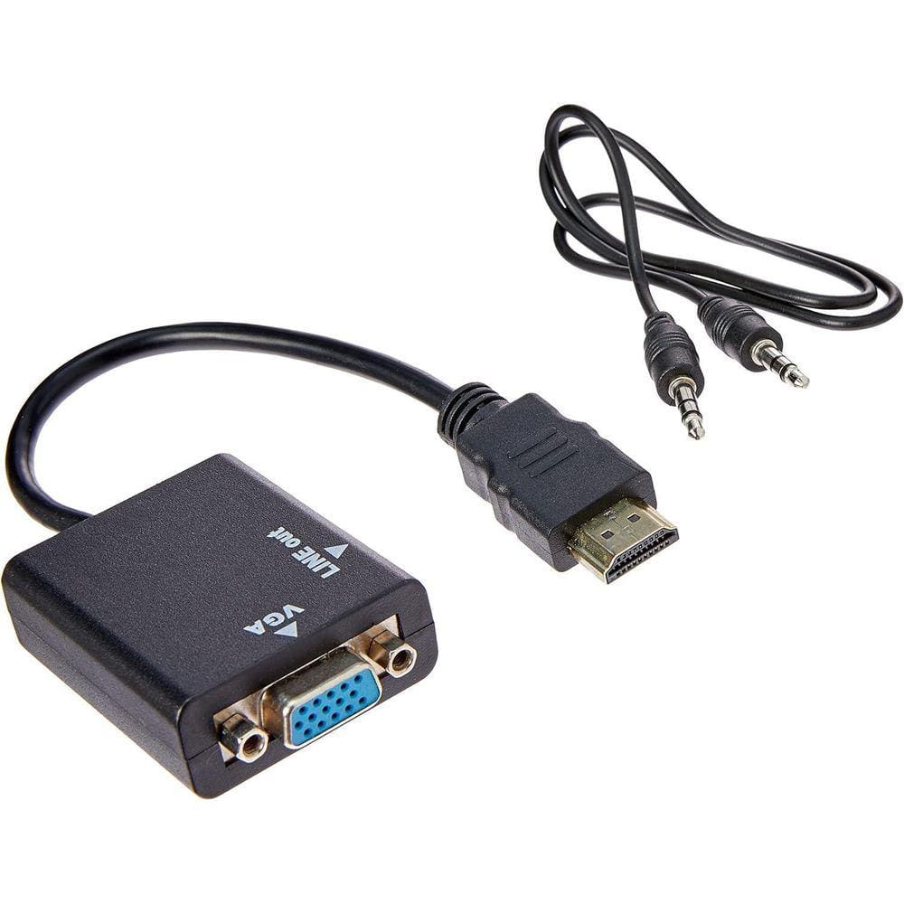 Adaptador hdmi vga p2 | Pontofrio