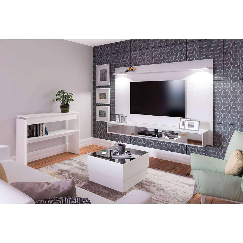 Painel branco e centro | Pontofrio