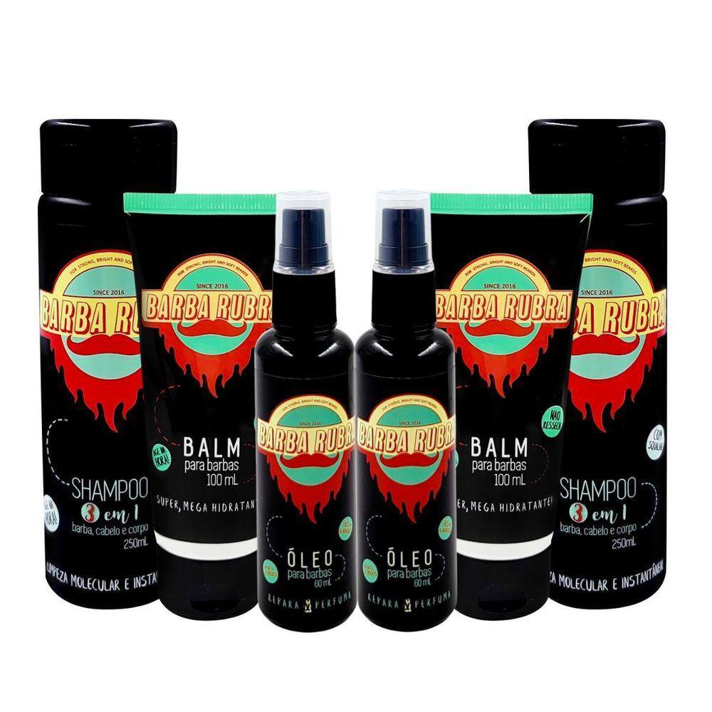 Kit shampoo e balm barba | Pontofrio