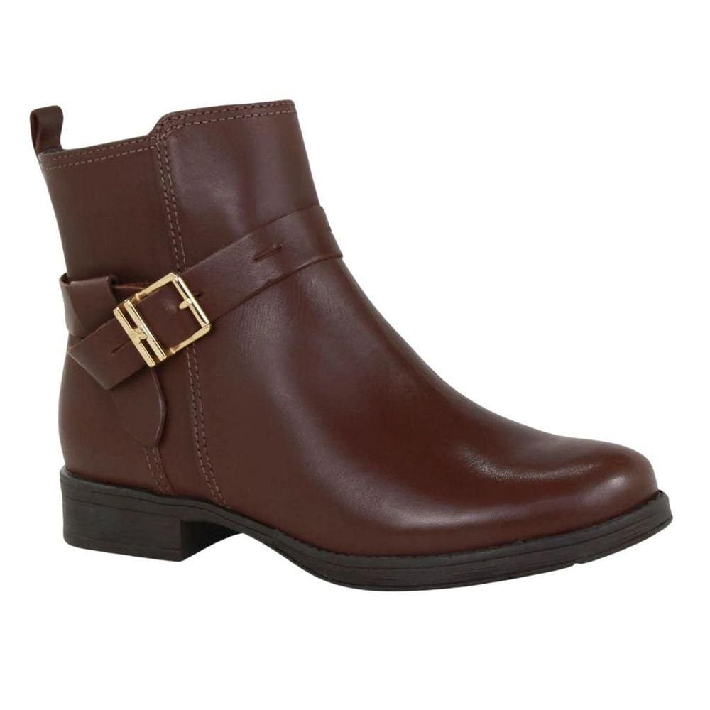 Bota marrom claro | Pontofrio