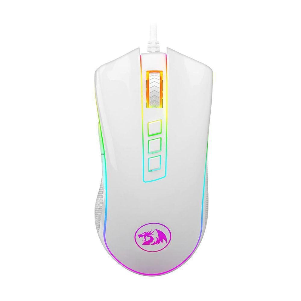 Mouse gamer redragon cobra branco | Pontofrio