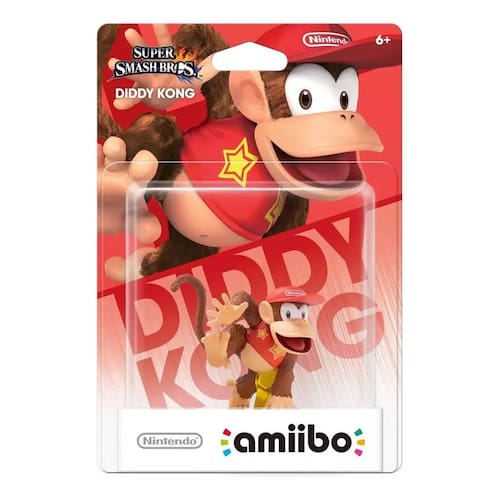 Boneco Nintendo Amiibo Diddy Kong Super | Ponto
