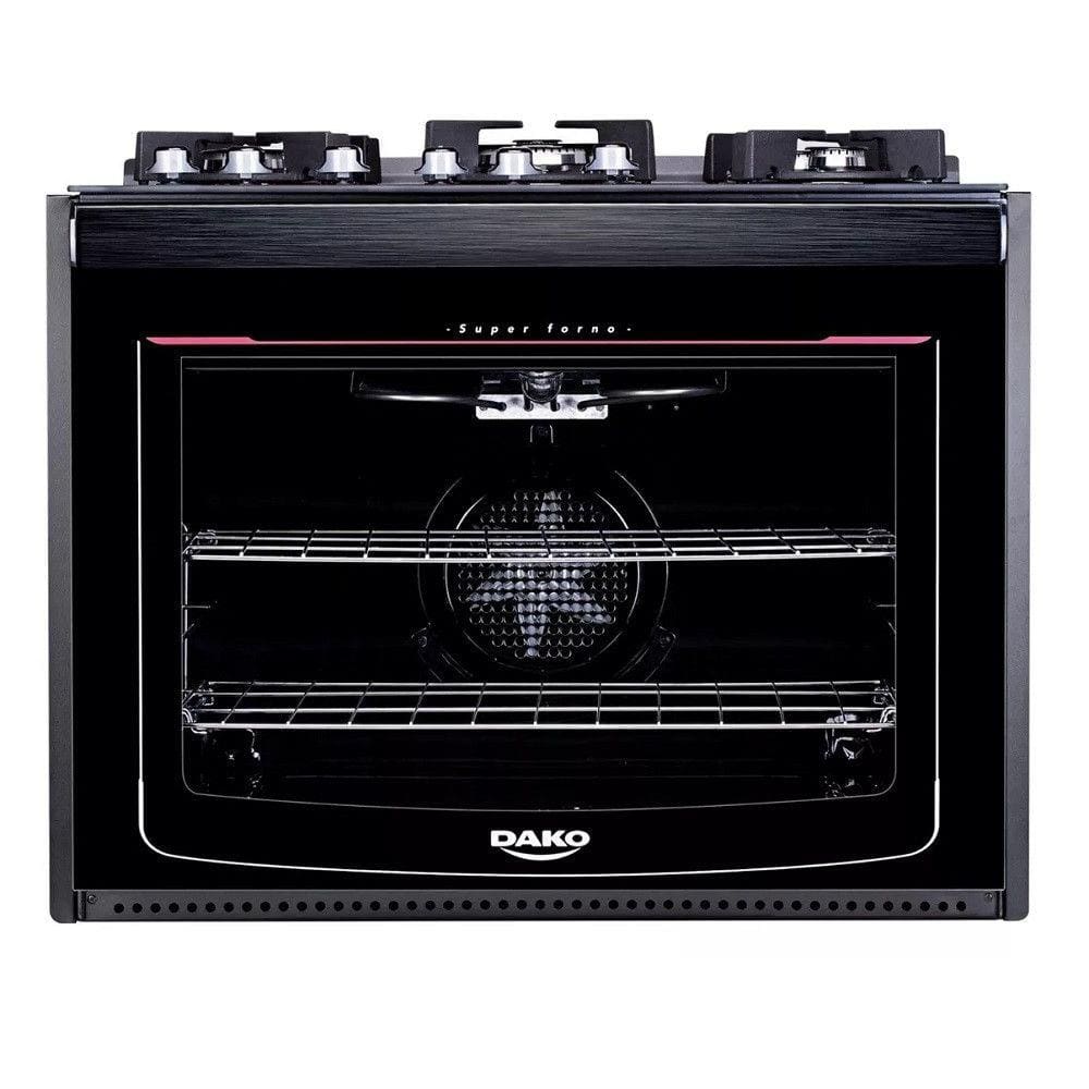 Fogao dako glass 5 bocas embutir | Pontofrio