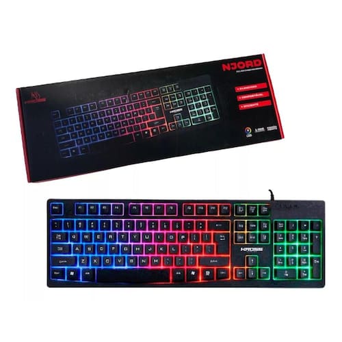 Teclado Gamer C/ Fio Kross Njord | Ponto