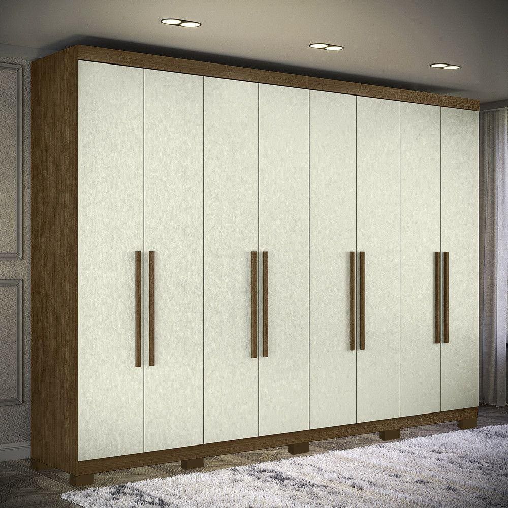 Guarda roupa casal grande c pes | Pontofrio