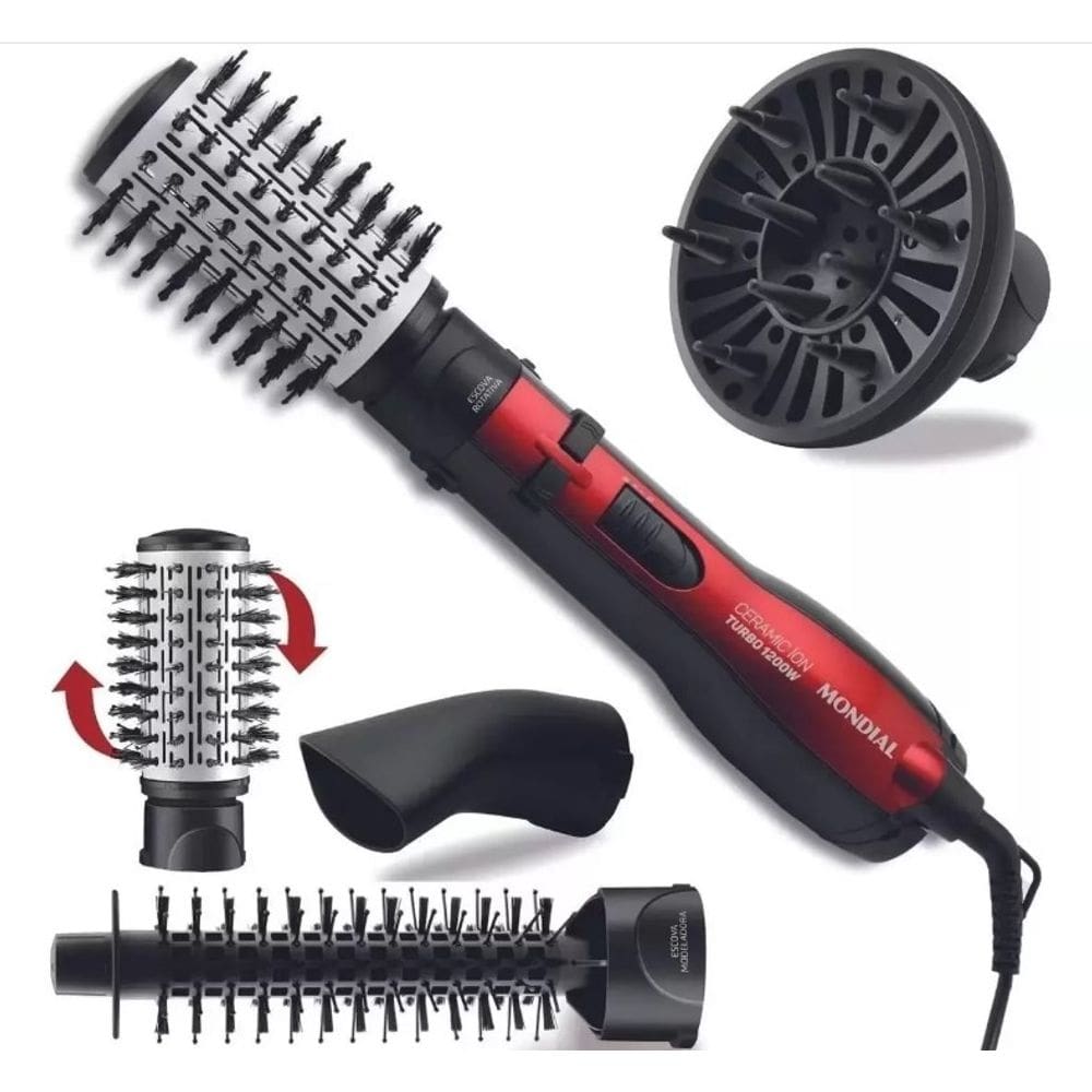 Escova secadora rotativa mondial | Pontofrio