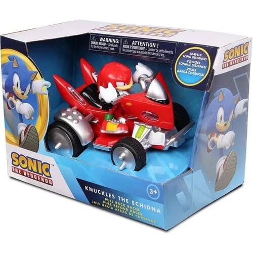 Sonic The Hedgehog Carrinho Knuckles Pull | Ponto