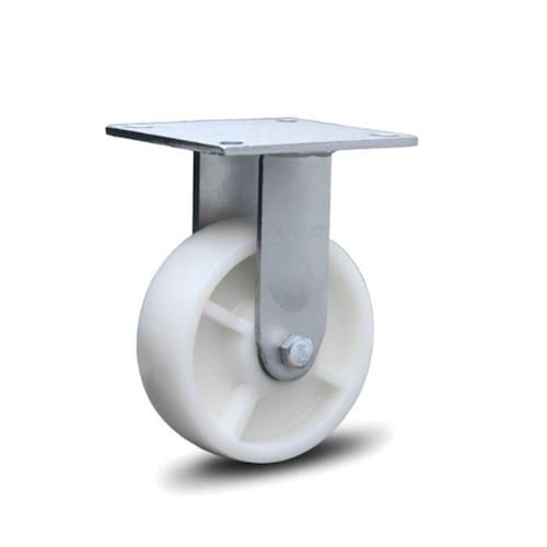 Rodizio Industrial Fixo Nylon 8x2 Roda | Ponto