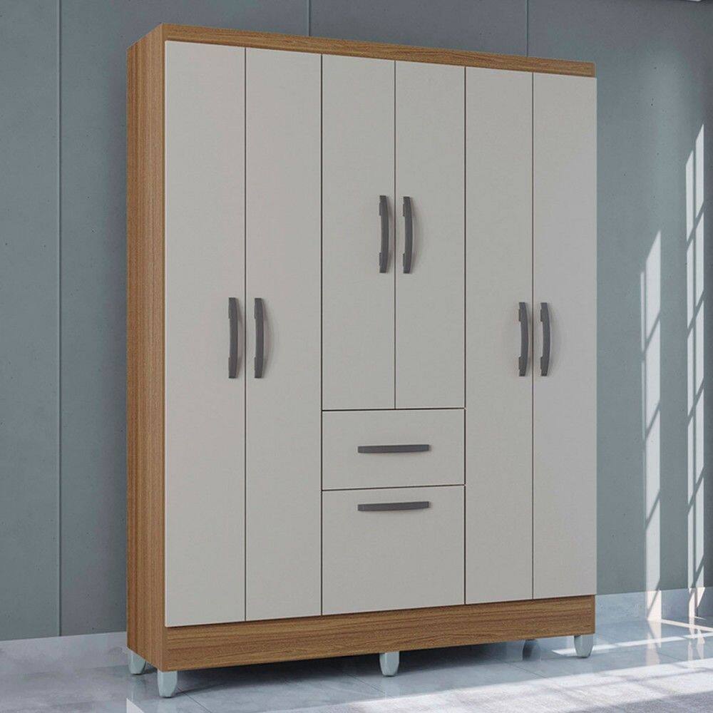 Guarda roupa casal 7 gaveta turim | Pontofrio