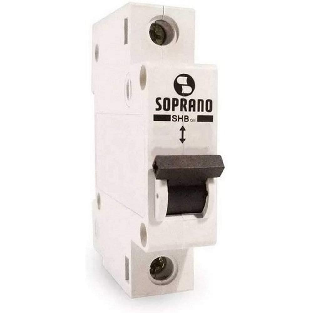 Disjuntor unipolar din curva c 32a soprano | Pontofrio