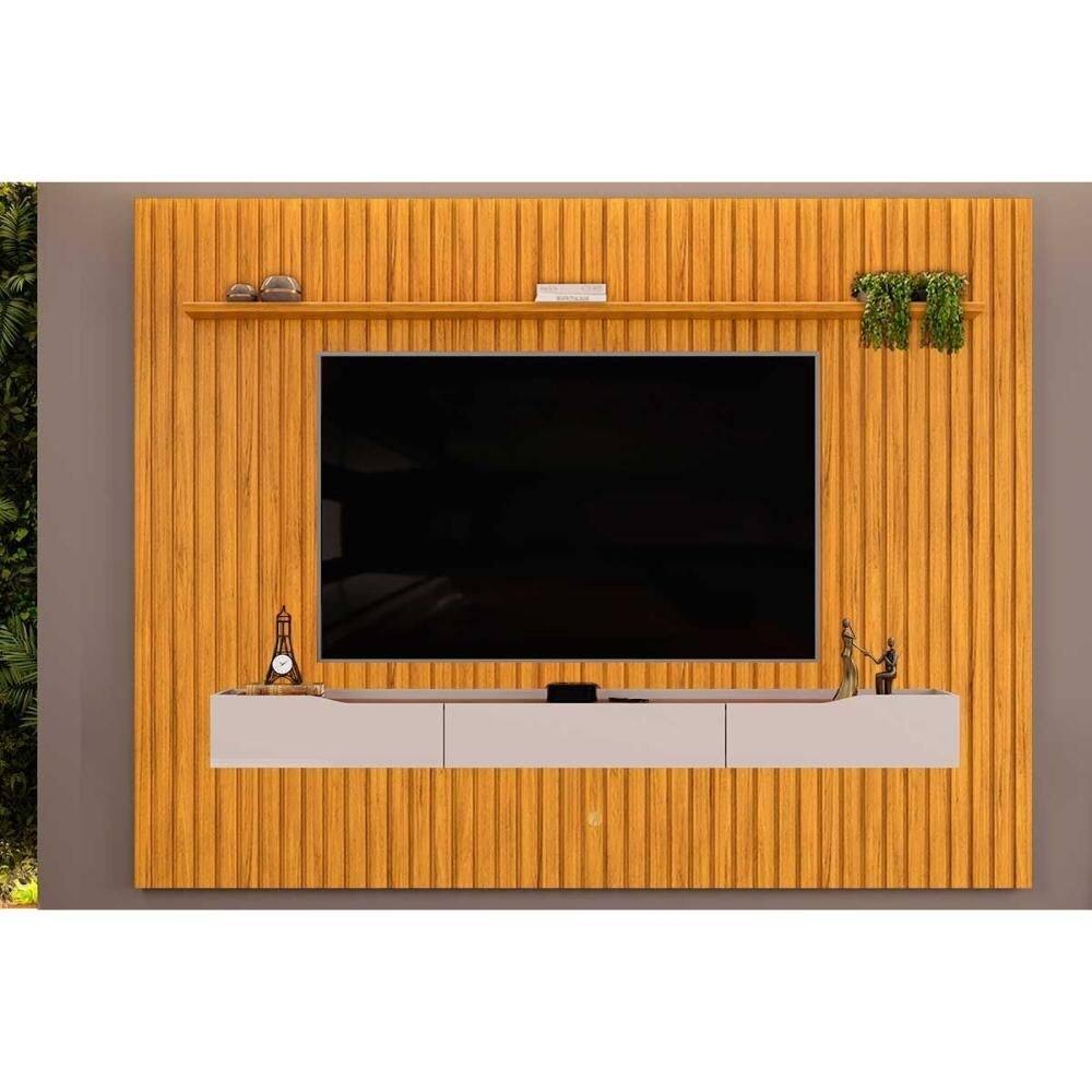 Painel ripado e bancada pratic | Pontofrio