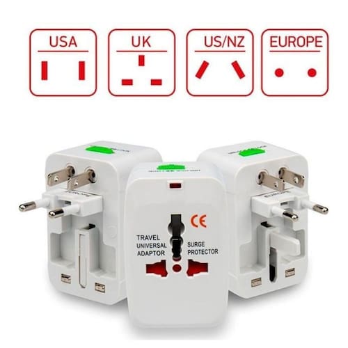 Adaptador Tomada Universal Internacional País | Ponto