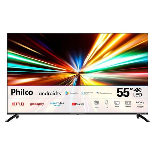 Smart TV 55 Philco PTV55G7EAGCPBL 4K | Ponto