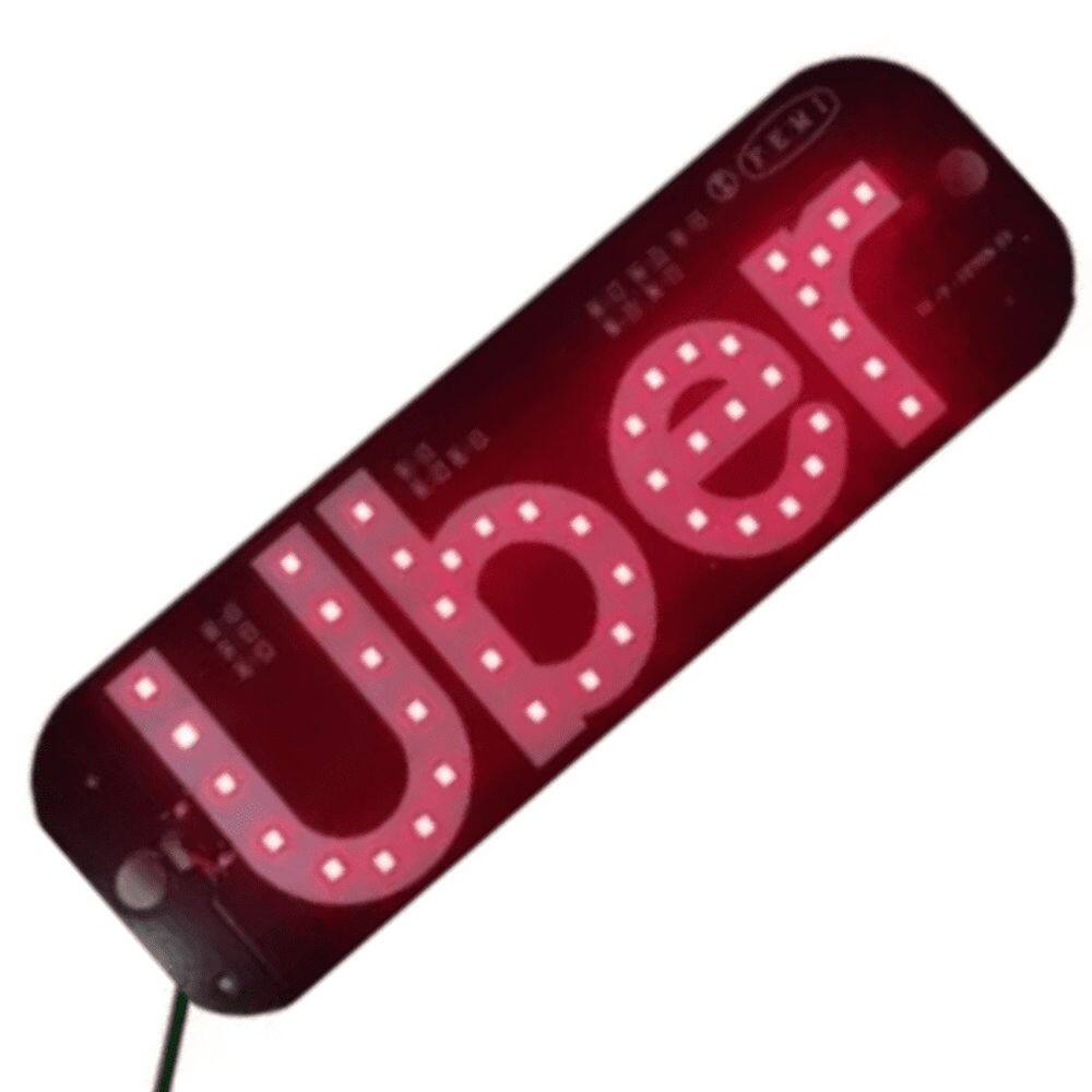 Placa uber | Pontofrio