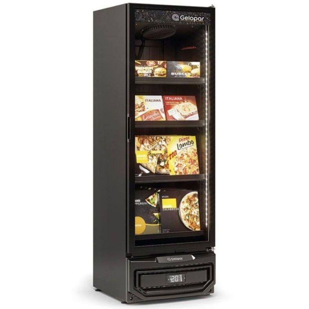 Freezer vertical com porta vidro expositor | Pontofrio