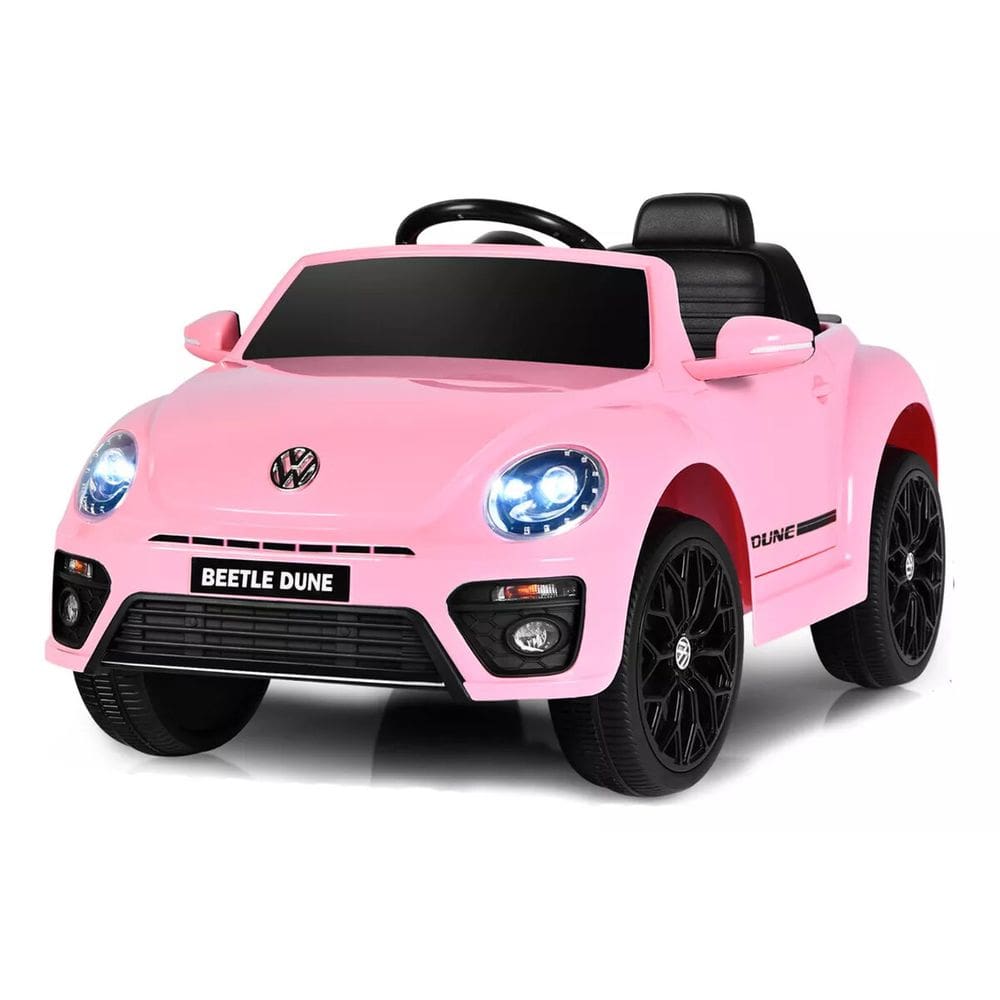 Mini fusca rosa | Pontofrio