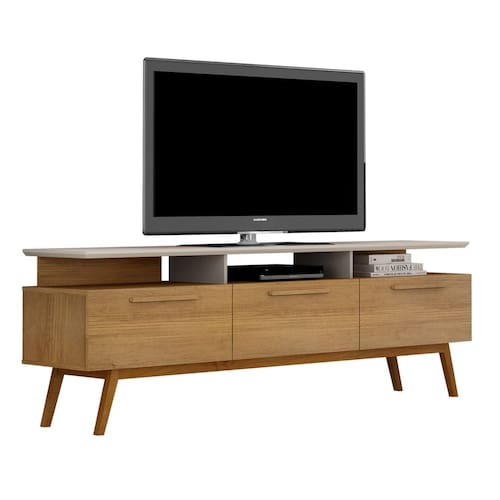 Rack para TV até 70 Polegadas 3 Portas | Ponto