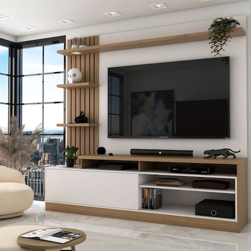 Estante para TV Até 65 Polegadas Escandinávia | Ponto