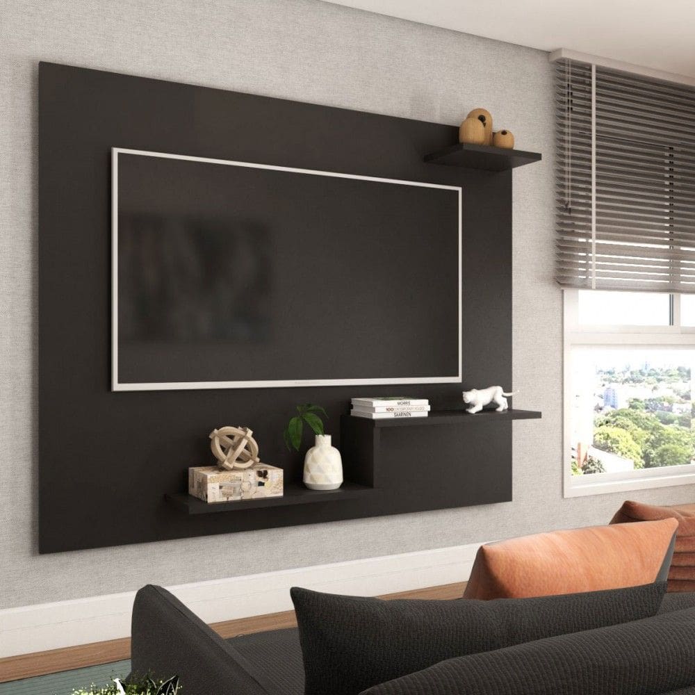 Painel tv preto ate 43 polegadas | Pontofrio