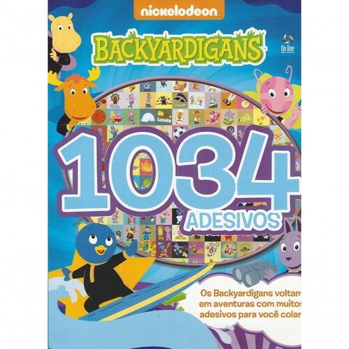 Livro Backyardigans 1034 Adesivos | Ponto