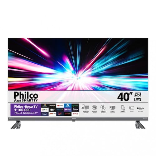 Smart TV Philco 40 Polegadas LED | Ponto
