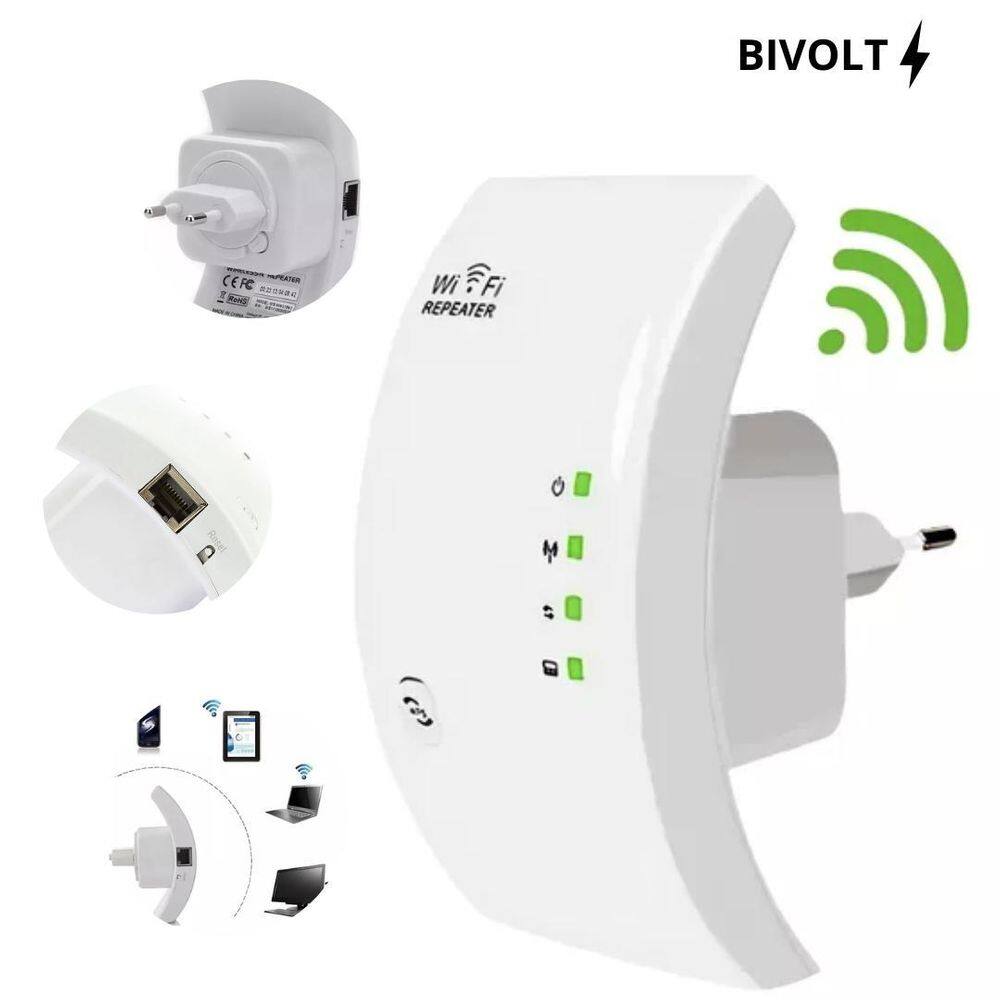 Repetidor wifi 50 metros | Pontofrio