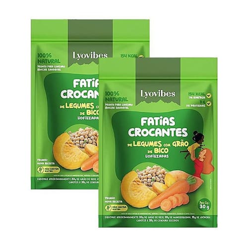 Kit 2X: Snack De Legumes Grão Bico | Ponto