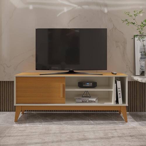 Rack Para Tv Até 55 Polegadas 1 Porta | Ponto