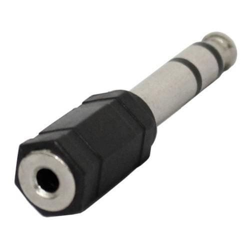 Adaptador Plug Entrada P2 - Saida P10 | Ponto