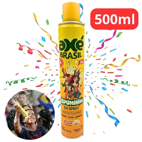 Espuma de Carnaval Spray Espuminha Neve 500ml | Ponto