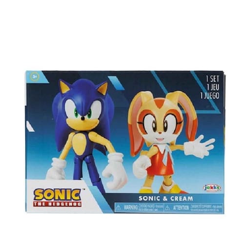 Sonic the Hedgehog Pack 2 Bonecos Sonic | Ponto