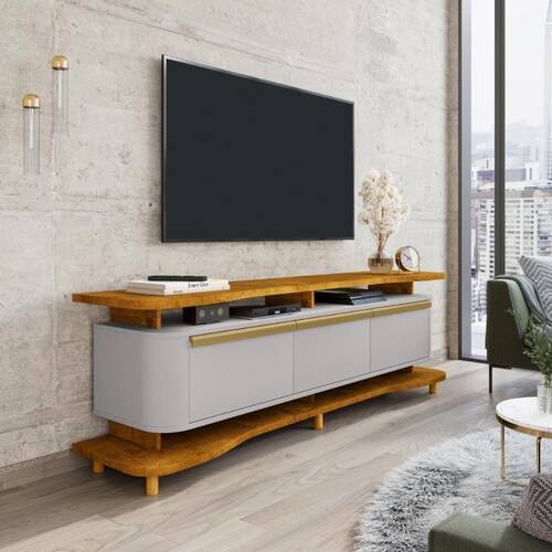 Estante Para Tv 75 Polegadas Enseada Nature | Ponto