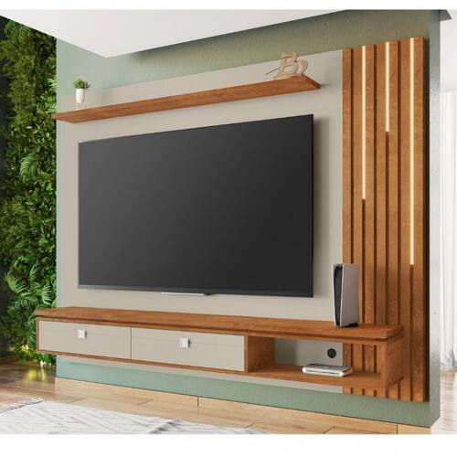 Painel Ripado para TV até 75 Polegadas | Ponto